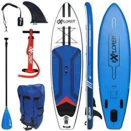 EXPLORER SUP-Board »Sunshine 10.0« blau/weiß/rot
