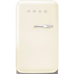 Smeg Kühlschrank »FAB5LCR5« 71, 5 cm hoch 40, 4 cm breit creme Sicherheitsglas