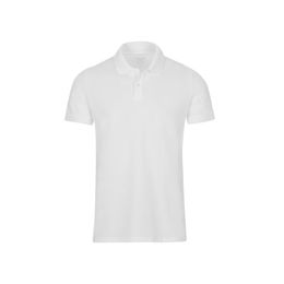TRIGEMA Poloshirt »Poloshirt aus elast. Piqué« 1 Stk. tlg. mocca L L 94 % Baumwolle, Mako-supergekämmt, 6 % Elastan