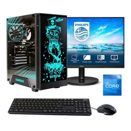 Hyrican Gaming-PC-Komplettsystem »Rockstar SET02310« 27 ′′ Intel Core i5 GeForce RTX 3060 16 GB RAM 1.000 GB SSD Windows 11, inklusive 27" Monitor...