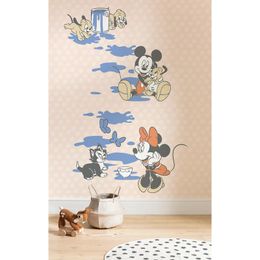 Komar Fototapete »Digitaldruck Vlies - Mickey Artsy Flow - Größe 200 x 250 cm« bedruckt glatt Kinderzimmer bunt
