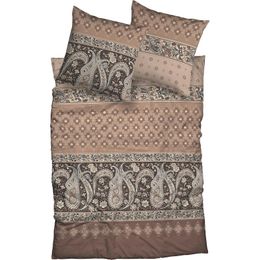 CASATEX Bettw&auml;sche &raquo;Murillo&laquo; 3 Stk. tlg. paisley, orientalisch, indisch beige Obermaterial: 100% Baumwolle B/L: 240 cm x 220 cm