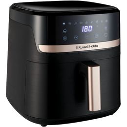 Russell Hobbs Heißluftfritteuse »27630-56 SatisFry, 8, 3 L« 1800 W Airfryer–wenig oder kein Öl erforderlich, 9 Programme, 8, 3 L schwarz