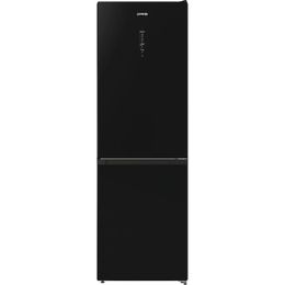 Gorenje Kühl-/Gefrierkombination »NK79B0DBK« 185 cm hoch 60 cm breit schwarz LED-Innenbeleuchtung