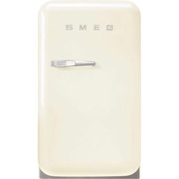 Smeg K&uuml;hlschrank &raquo;FAB5RCR5&laquo; 71, 5 cm hoch 40, 4 cm breit creme Sicherheitsglas