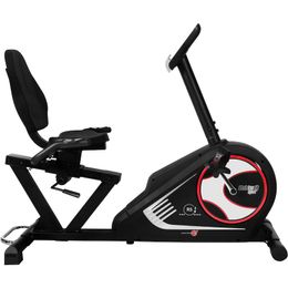Christopeit Sport Liege-Ergometer »RS 3« Schwungmasse ca. 10 kg, 24 Widerstandsstufen schwarz