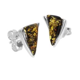 OSTSEE-SCHMUCK Paar Ohrstecker &raquo;Ohrstecker Imke Ohrstecker Imke&laquo; 11 x 9 mm Sch&ouml;ne Ohrstecker f&uuml;r die moderne Frau