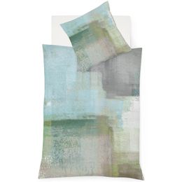 Fleuresse Wendebettw&auml;sche &raquo;Bed Art S 4344&laquo; 2 Stk. tlg. t&uuml;rkis Obermaterial: 100% Baumwolle B/L: 155 cm x 200 cm