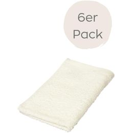 WEWO-Fashion WEWO FASHION Gästehandtücher »9517G« saugstark ecru Obermaterial: 100% Baumwolle B/L: 30 cmx50 cm