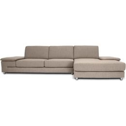Alte Gerberei Ecksofa »Filippo Ecksofa, L-Form« beige-grey