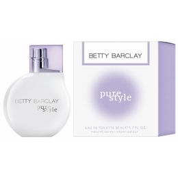 Betty Barclay Eau de Toilette »pure style EDT NATURAL SPRAY 50 ML« mit tiefgründiger Note weiß Damenduft von Betty Barcley