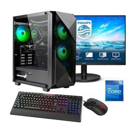 Hyrican Gaming-PC-Komplettsystem »Striker SET02290« 27 ′′ Intel Core i7 GeForce RTX 3060 16 GB RAM 1.000 GB SSD Windows 11, i7-12700F, inklusive...