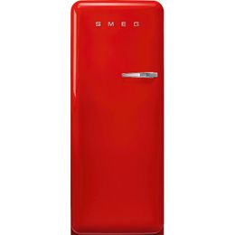Smeg K&uuml;hlschrank &raquo;FAB28LRD5&laquo; 150 cm hoch 60 cm breit rot Elektronische Temperaturregelung