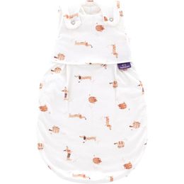 Träumeland TRÄUMELAND Babyschlafsack »Außenschlafsack LIEBMICH cats&dogs« bunt Bezug: 100% Baumwolle. Füllung: 70% Polyester, 30% Lyocell (TENCEL ) L: 57 cm
