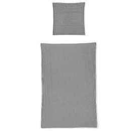 Irisette Bettw&auml;sche &raquo;Easy 8362&laquo; 2 Stk. tlg. grau Obermaterial: 100% Baumwolle B/L: 155 cm x 220 cm