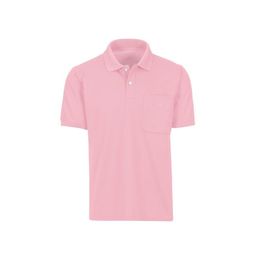 TRIGEMA Poloshirt »Polohemd mit Brusttasche« 1 Stk. tlg. rosé M M DELUXE-Piqué-Qualität