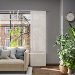 Neutex for you! Schiebegardine &raquo;Libre-ECO&laquo; Paneelwagen 1 Stk. tlg. nach Ma&szlig; braun Jacquard, Polyester