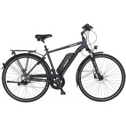 FISCHER BIKE FISCHER FAHRRAD &raquo;VIATOR 2.0 Herren 422&laquo; 8 Gang Shimano Acera Schaltwerk Kettenschaltung Heckmotor Pedelec, Elektrofahrrad f&uuml;r Herren dunkel...