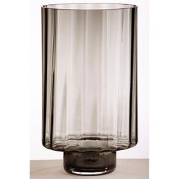 Gilde Windlicht &raquo;Novus&laquo; Kerzenhalter aus Glas braun