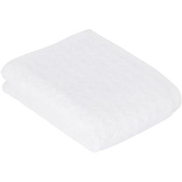 Esprit Badetuch &raquo;Modern Grid&laquo; Hoch-Tiefstruktur in Steppoptik white Obermaterial: 100% Baumwolle B/L: 67 cmx140 cm
