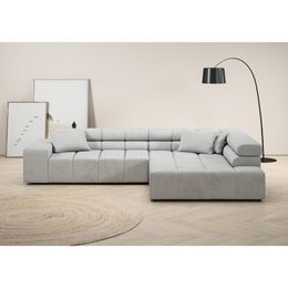 Inosign Ecksofa »Ancona incl. Kopfteilverstellung, OTTOs Choice, Breite 319cm, L-Form« wahlweise motorische Sitztiefenverstellung, auch in Cord +...