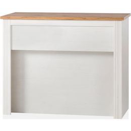 KOCHSTATION Unterschrank &raquo;KS-Westminster&laquo; K&uuml;chentheke frei im Raum stellbar, H&ouml;he 105 cm, exclusiv by Otto Pinie Weiss Dekor