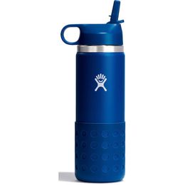 Hydro Flask Trinkflasche »20 OZ KIDS« TempShield -Isolierung hält Getränke 24 Stunden lang kalt, 591 ml blau 591 ml