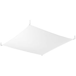 SOLLUX LIGHTING Deckenleuchte »LUNA« G13 1 Stk. Warmweiß Verteiltes Licht Weiss
