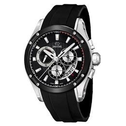 Jaguar Chronograph »Special Edition« Armbanduhr, Quarzuhr, Herrenuhr, Sonder Edition, Swiss Made schwarz-silberfarben-schwarz Markanter...