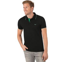 TRIGEMA Poloshirt »Slim Fit Polohemd« 1 Stk. tlg. schwarz M M 100 % Baumwolle, Ringgarn supergekämmt