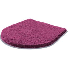 Grund Badematte »Melange« Höhe 27 mm rutschhemmend beschichtet fußbodenheizungsgeeignet besonders dichter Flor beere Obermaterial: 100% Polyacryl...