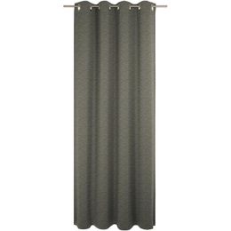 WIRTH Vorhang »Trondheim B« Ösen 1 Stk. tlg. nach Maß taupe Obermaterial: 100% Polyacryl 245 cm