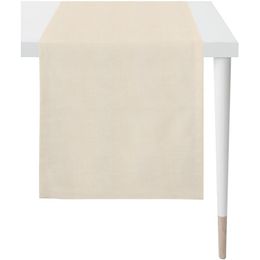 Apelt Tischläufer »Apart, LOFT STYLE« UNI-BASIC natur Obermaterial: 100% Polyester B/L: 48 cm x 145 cm