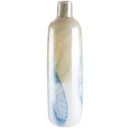 CASABLANCA BY GILDE Tischvase »Fresh, Dekovase« Vase aus durchgefärbtem Glas, Höhe ca. 46 cm creme
