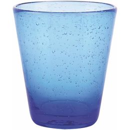 VILLA D'ESTE Gläser-Set »Cancun Satin aquamarin« Wassergläser-Set, 6-teilig, Inhalt 330 ml mitternachtsblau