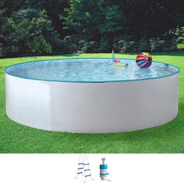 MY POOL BWT Rundpool Höhe 90 cm, in verschiedenen Größen weiß Ø/B/H/L: 360 cm x Breite x Höhe 90 cm x Länge
