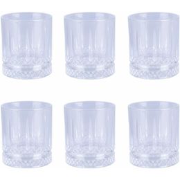 VILLA D'ESTE Gläser-Set »Classic Vertical« Wassergläser-Set, 6-teilig, Inhalt 400 ml transparent