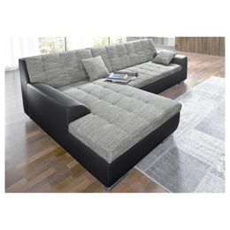 DOMO collection Ecksofa »Treviso viele Bezüge, auch in Cord, L-Form, B/T/H: 267/80/83 cm« wahlweise mit Bettfunktion, incl. Zierkissen, hochwertige...