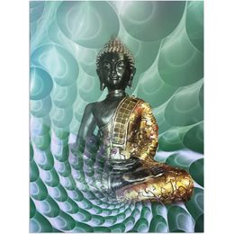Artland Wandbild »Buddhas Traumwelt CB« Religion 1 Stk. tlg. als Alubild, Outdoorbild, Leinwandbild, Poster, Wandaufkleber Farbe Bild(er): bunt