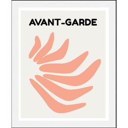 queence Bild &raquo;Avant-Garde III&laquo; 1 Stk. tlg. gerahmt rosa Acrylglas, Holz, Papier