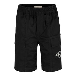 Calvin Klein Jeans Cargoshorts »ESSENTIAL WOVEN SHORTS« mit Cargotaschen Black 14 (164) - N-Gr N-Gr 14 (164) Shorts von CALVIN KLEIN