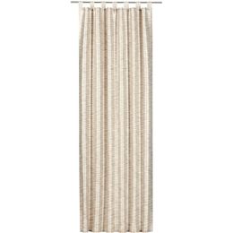 ELBERSDRUCKE Gardine »Metropolis 09 beige« Schlaufen 1 Stk. tlg. beige Obermaterial: 100% Polyester 255 cm