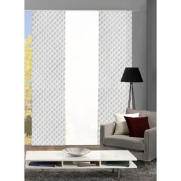 Home Wohnideen Schiebegardine &raquo;MARPENT 3er SET&laquo; Paneelwagen 3 Stk. tlg. Schiebevorhang Digidruck 3er Set MARPENT grau Obermaterial: 100% Polyester...