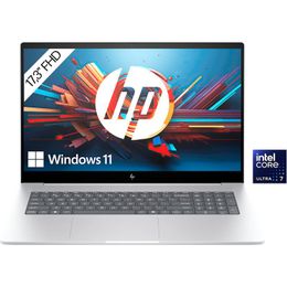 HP Notebook »Envy 17-da0277ng« 43, 9 cm / 17, 3 ′′ Intel Core Ultra 7 GeForce RTX 3050 512 GB SSD Gletscher Silber Nvidia GeForce RTX 3050 4GB VRAM