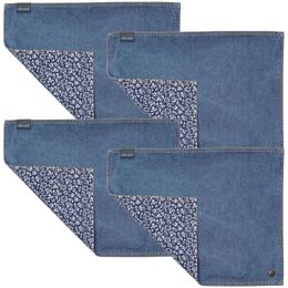 LAURA ASHLEY BLUEPRINT COLLECTABLES Platzset »Jeans Sweet Allysum« blau/weiß B/L: 33 cm x 44 cm