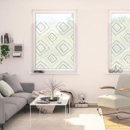 LICHTBLICK ORIGINAL Fensterfolie &raquo;Fensterfolie selbstklebend, Sichtschutz, Stripy Boho Rectangle - Beige&laquo; 1 Stk. blickdicht glatt statisch haftend...