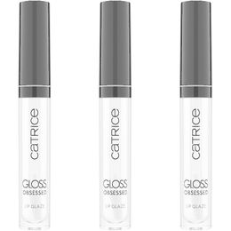 Catrice Lipgloss »Gloss Obsessed Lip Glaze« Angereichert mit Macadamiasamenöl und Vitamin E, pflegt die Lippen Gloss Therapy Geschmeidige, nicht...