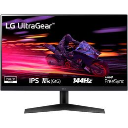 LG Gaming-Monitor »24GN60R« 60 cm/24 ′′ 1920 x 1080 px Full HD 1 Reaktionszeit 144 Hz schwarz