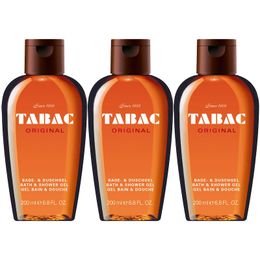TABAC ORIGINAL Hautreinigungs-Set mit maskulinem Touch braun Showergel Tabac Original