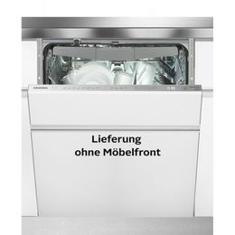 Grundig vollintegrierbarer Geschirrspüler »GTVP4540B 7612101671« 9, 5 l 16 Maßgedecke XXL-Geschirrspüler, hocheinbaufähig grau SteamShine - für...